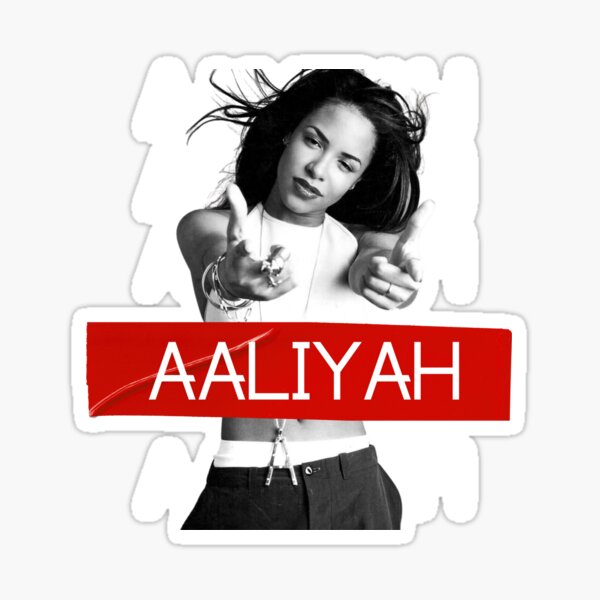 "Aaliyah Classic Rnb Icon" Sticker for Sale by FreshDaily | Redbubble