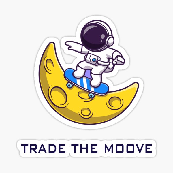 "Trade the move" Sticker for Sale by ABC-Studio | Redbubble