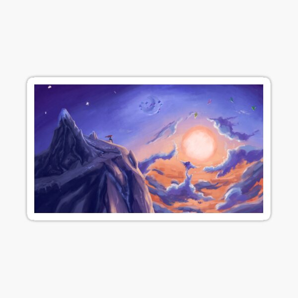 "Celeste Game - Artwork" Sticker for Sale by Dumaphuc | Redbubble