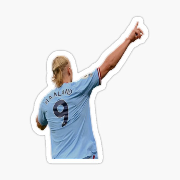 "Haaland 9" Sticker for Sale by iuome-hk | Redbubble