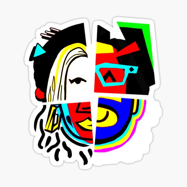 "Rec Room Pop Art" Sticker for Sale by LondownDesign | Redbubble