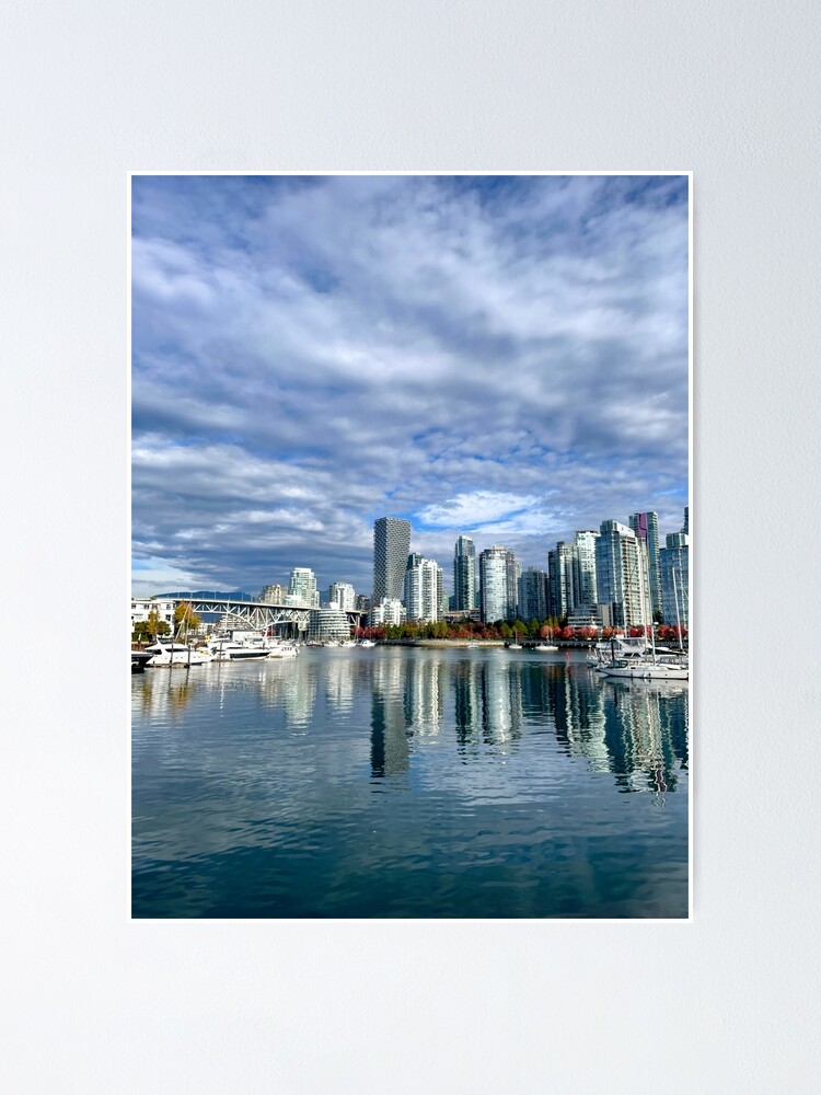 "Downtown Vancouver Fall Colours" Poster for Sale by ExploreCanada ...