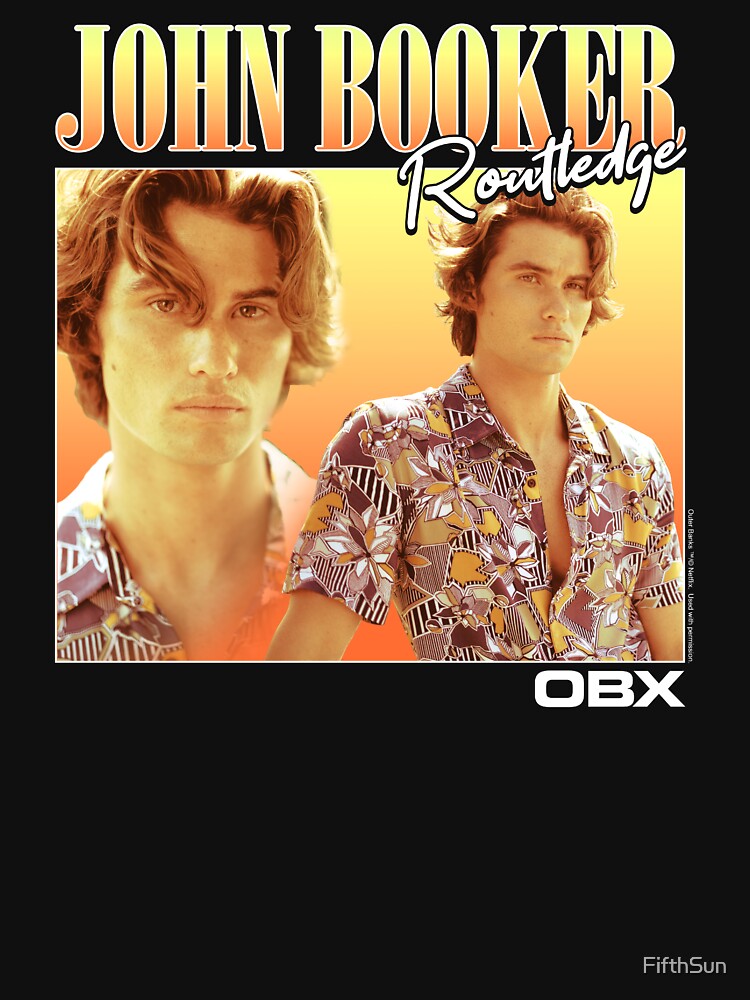 "Outer Banks John Booker Routledge Portrait" T-shirt for Sale by ...