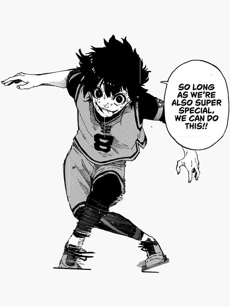 "Bachira manga" Sticker for Sale by ZORO-DESIGN | Redbubble