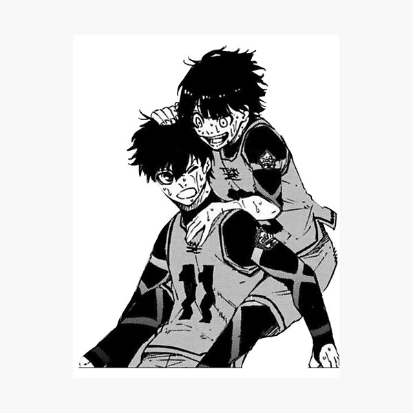 "Bachira and isagi manga" Photographic Print for Sale by ZORO-DESIGN ...