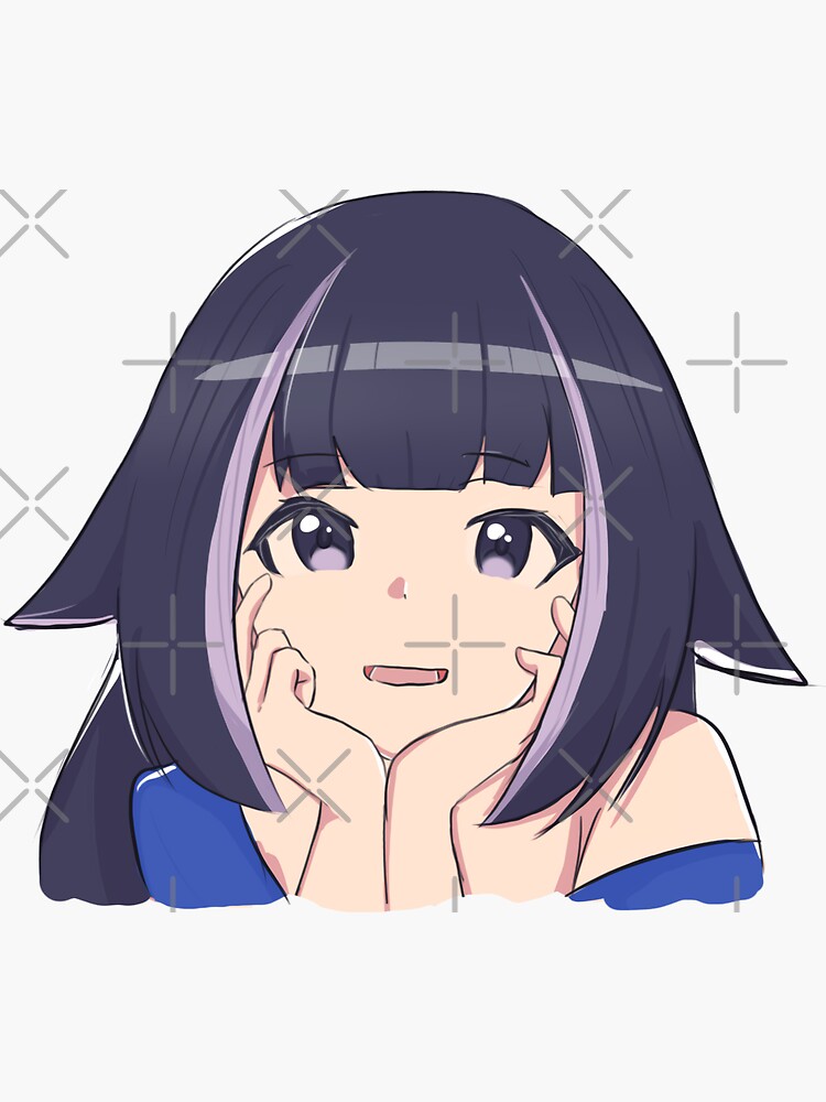 "Shylily" Sticker for Sale by Michrob | Redbubble