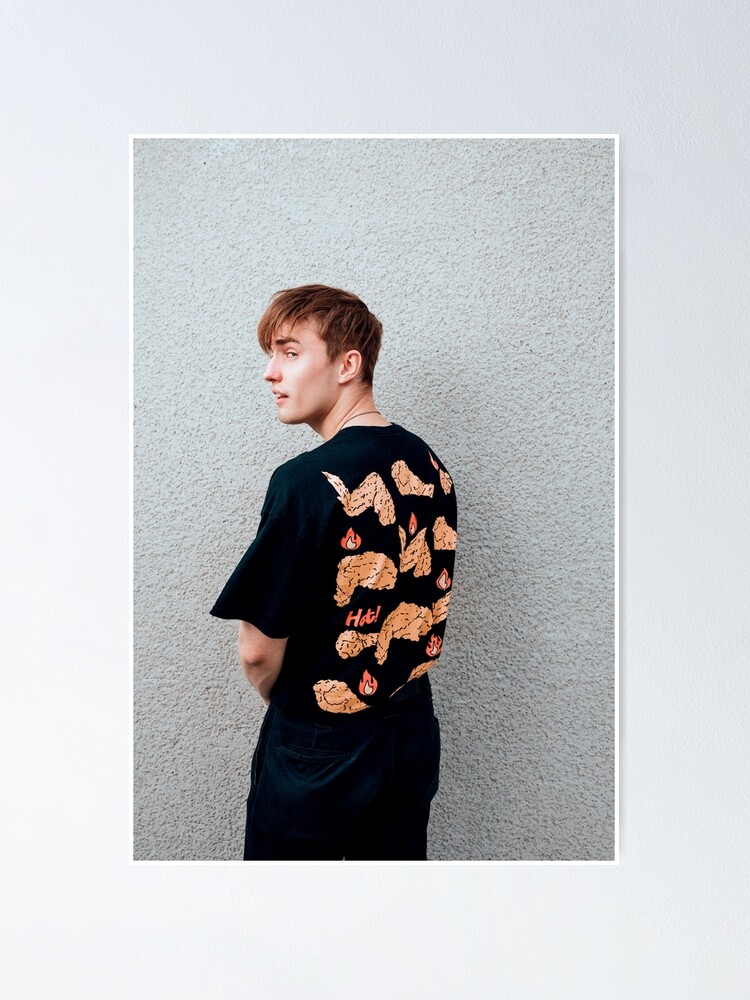 "Sam Fender Portrait Photo" Poster for Sale by jordanhaider | Redbubble