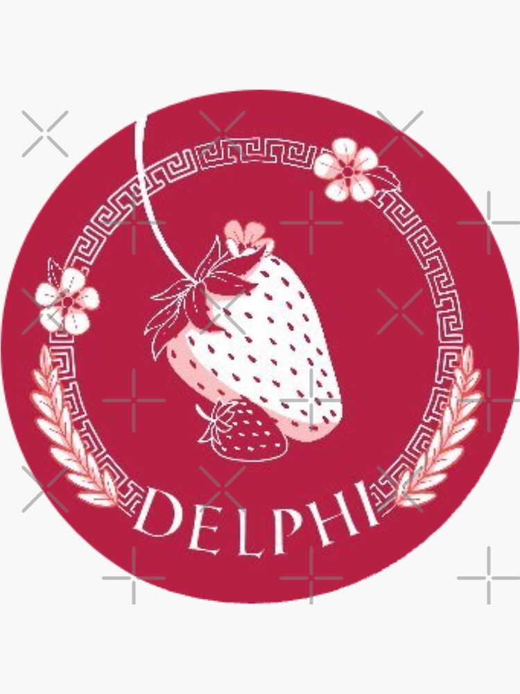 "delphi strawberry farm" Sticker for Sale by BESTOFA | Redbubble