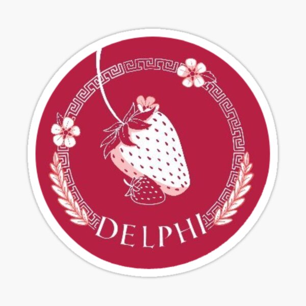 "delphi strawberry farm" Sticker for Sale by BESTOFA | Redbubble
