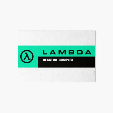 "Half-Life Lambda Complex Reactor Complex Signage - Coolant" Art Board ...