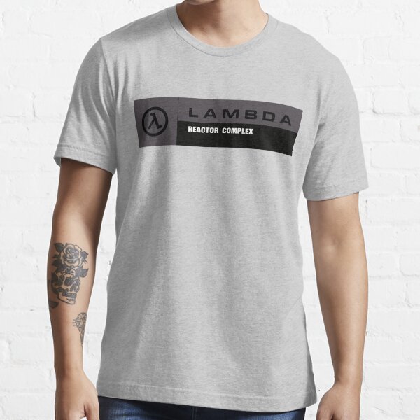 "Half-Life Lambda Complex Reactor Complex Signage - Black Body" T-shirt for Sale by LGSmerch ...