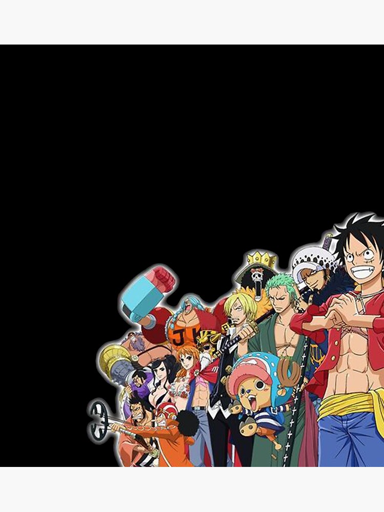 "Anime manga one piece-- cool badass design Luffy and his friends ...