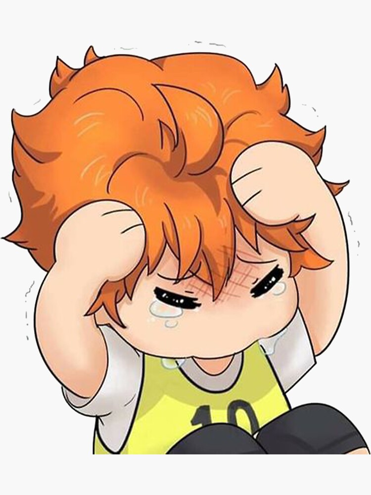 "Anime manga haikyuu-- Design of kawai cute chibi hinata shouyou ...