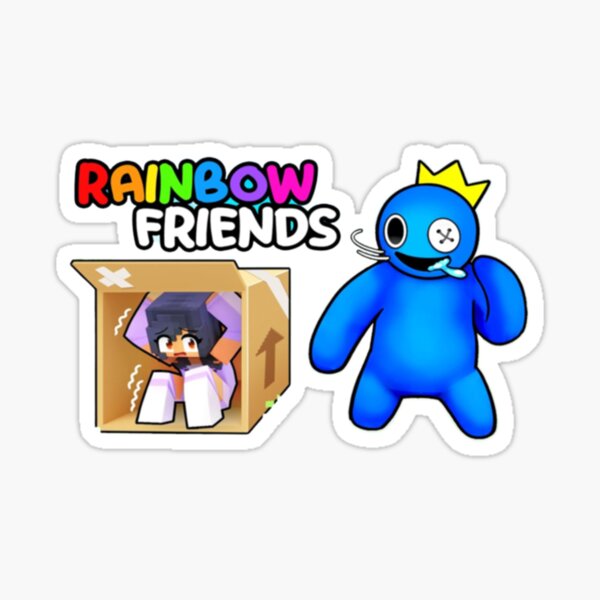 "rainbow friends " Sticker for Sale by SecretHomeLife | Redbubble