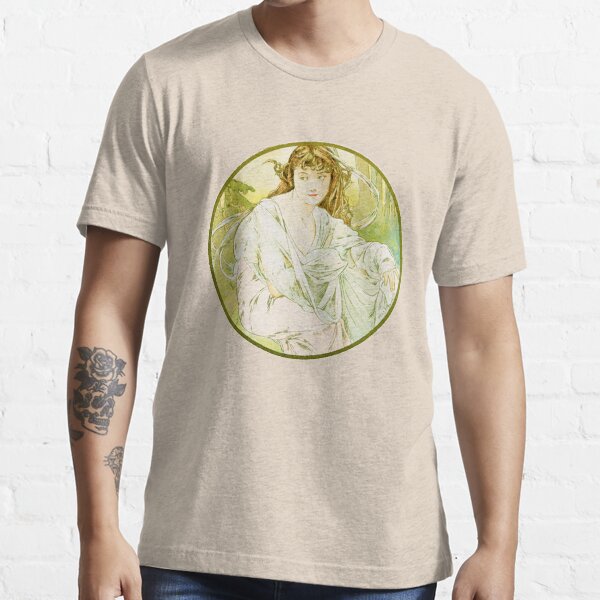 "HD October from the 1889 Calendar by Alphonse Mucha" T-shirt for Sale ...