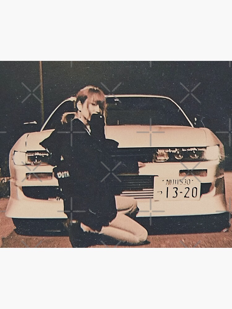 "Japanese Girl JDM Car" Sticker for Sale by StylizedKon | Redbubble