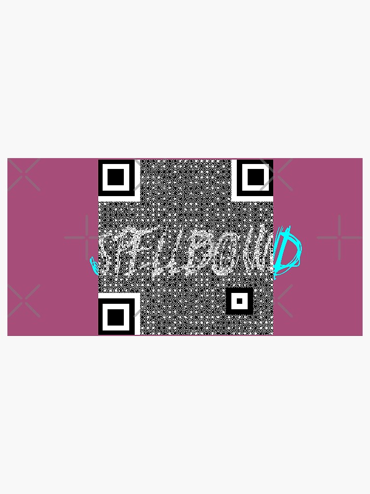 "Mystery QR code sticker" Sticker for Sale by Careyoofficial | Redbubble