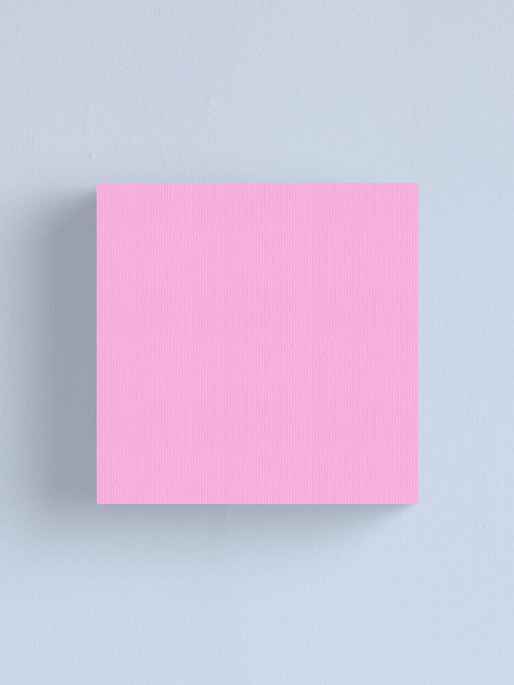 "Solid Pastel Pink square" Canvas Print for Sale by qlobba | Redbubble