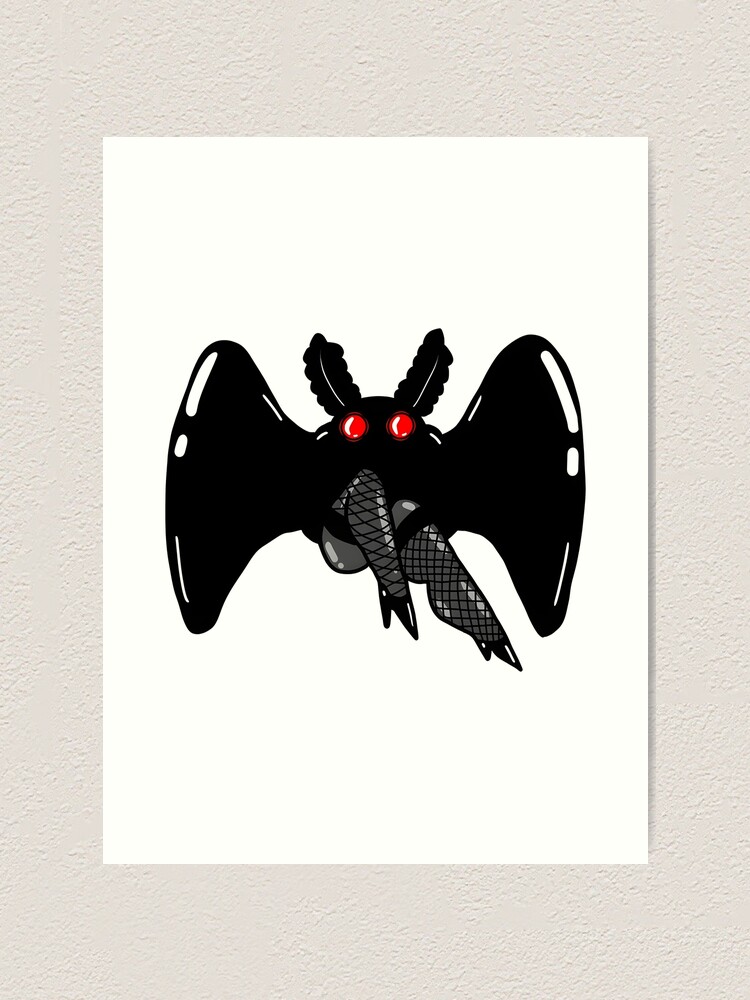 "Sexy mothman" Art Print for Sale by HelgeMerz | Redbubble