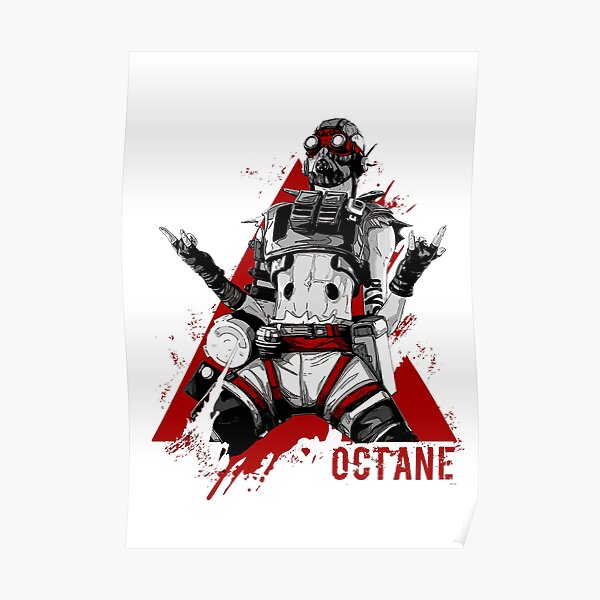 "Octane Apex Legends" Poster for Sale by Ruinn24 | Redbubble