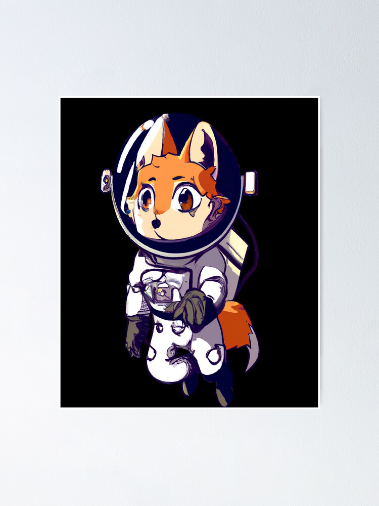 "Yiff Fursuit space Foxes kawaii Fox" Poster for Sale by ArtHyper ...
