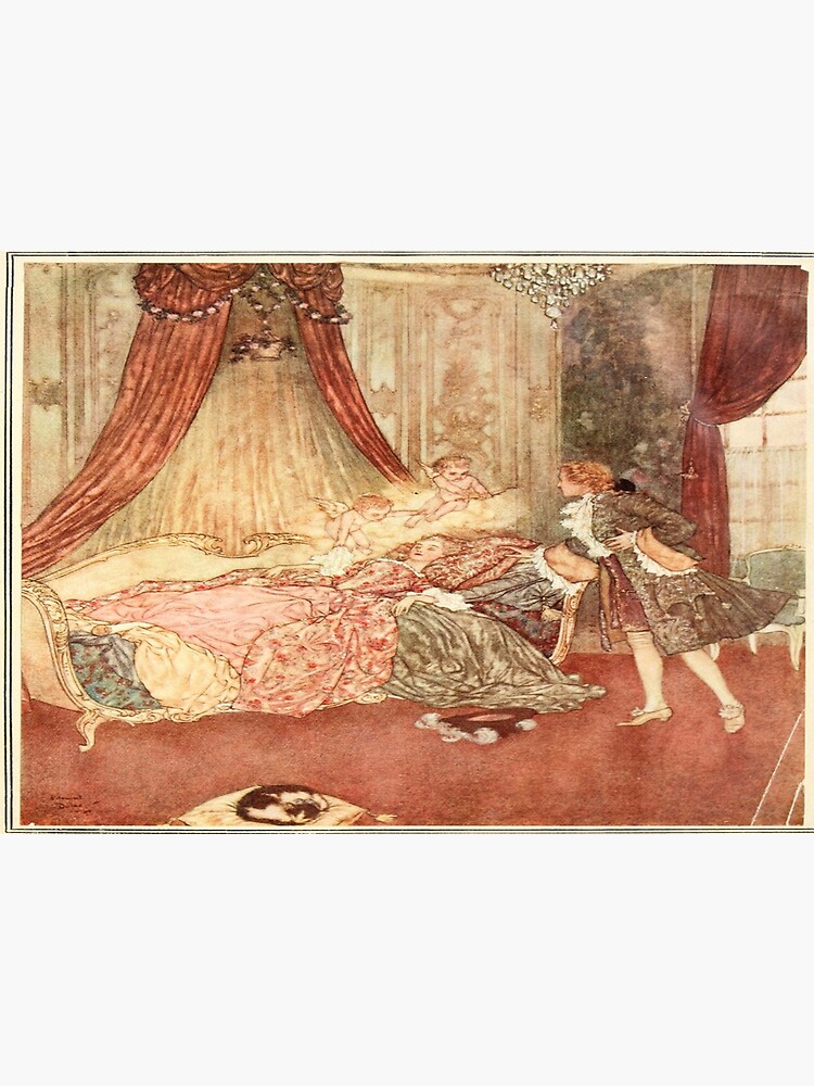 Edmund Dulac Sleeping Beauty Premium Matte Vertical Poster sold by ...