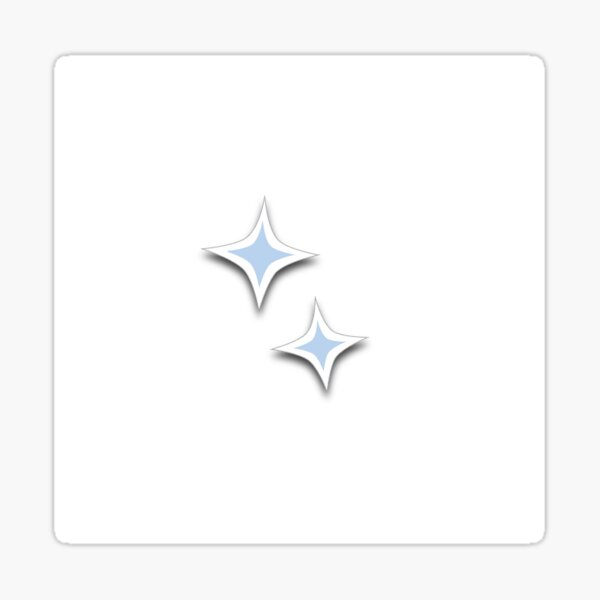 "Stars - Blue and White Star Stickers - Small" Sticker for Sale by ...