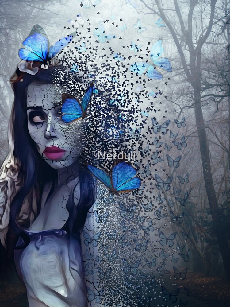 "Realistic Corpse Bride" Poster for Sale by Nerdylj | Redbubble