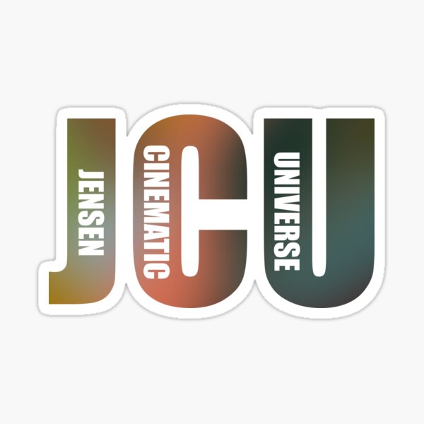 "Jensen Ackles Cinematic Universe" Sticker for Sale by mmsmusings ...