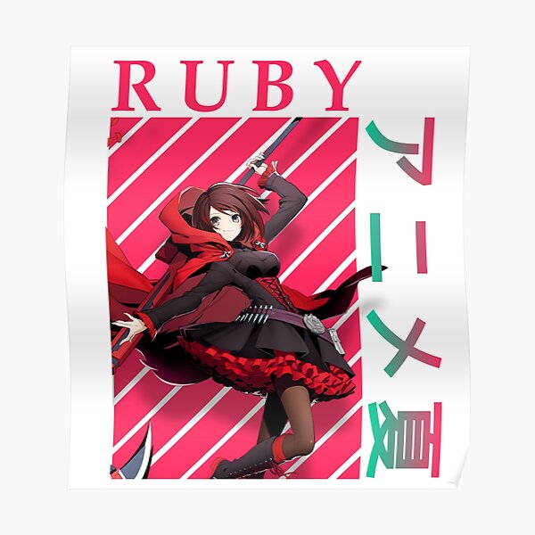 "Ruby Rose - RWBY: Hyousetsu Teikoku g" Poster for Sale by ShopEma | Redbubble