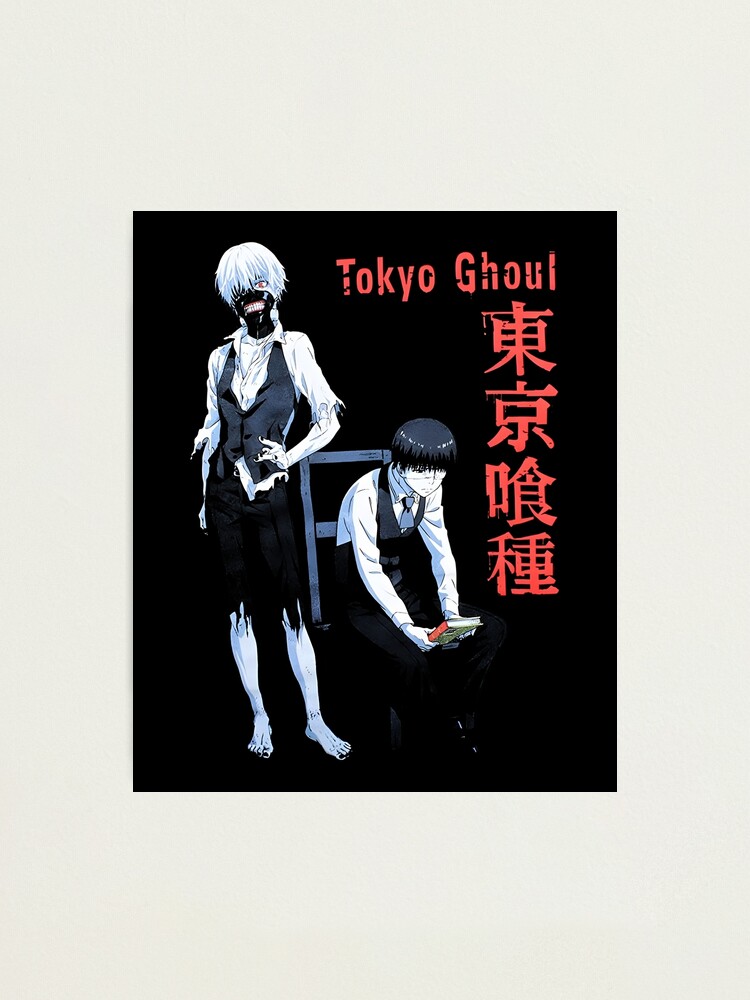 "Tokyo Ghoul Mens' Ken Kaneki and Ghoul Anime Manga" Photographic Print ...