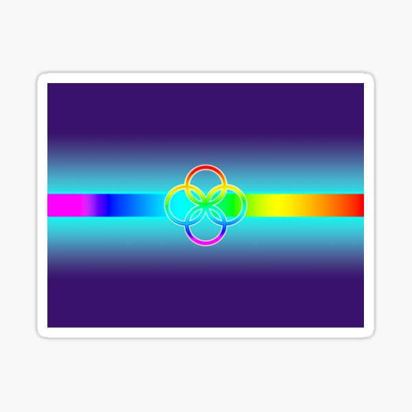 "Spectrum Plural Flag" Sticker for Sale by starlordx1983 | Redbubble