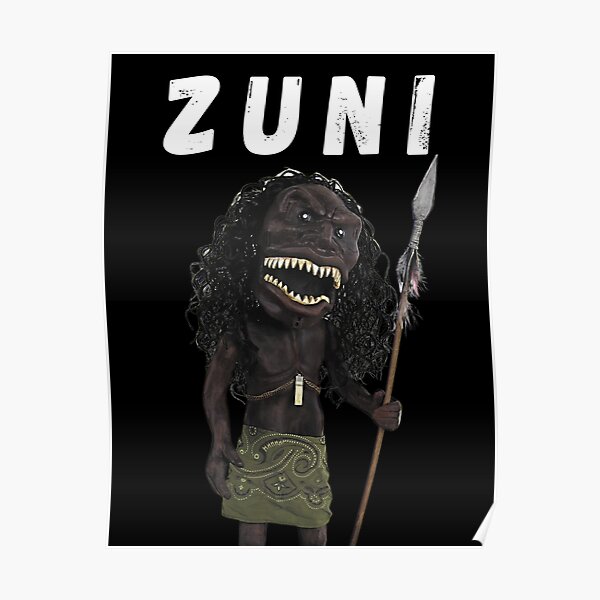 "Zuni doll" Poster for Sale by Hello-Designs | Redbubble