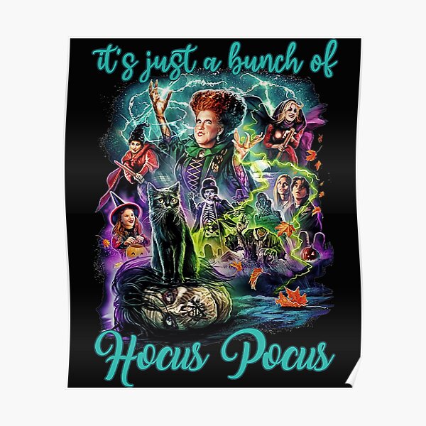 "Hocus Pocus Halloween" Poster for Sale by MartineMendes | Redbubble