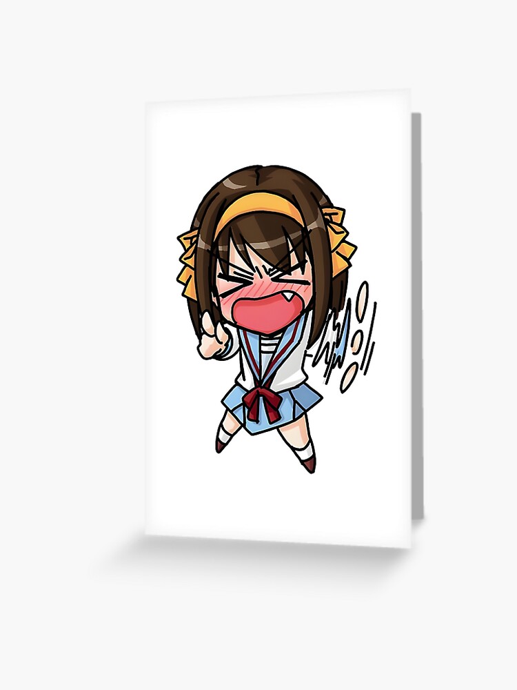 Yelling Chibi Girl Pin Page