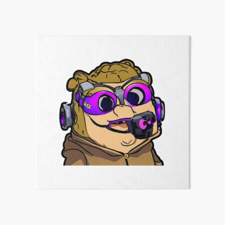 "Weird Silly Toad Wearing VR Glasses " Art Board Print for Sale by ...