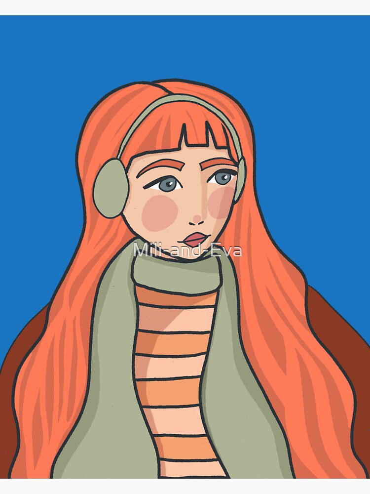 "Earmuffs " Sticker for Sale by Mili-and-Eva | Redbubble
