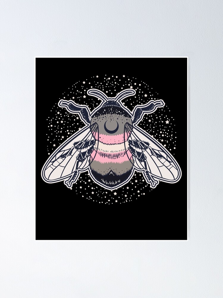 "Demigirl Bee Proud LGBT Pride Flag" Poster for Sale by Psitta | Redbubble