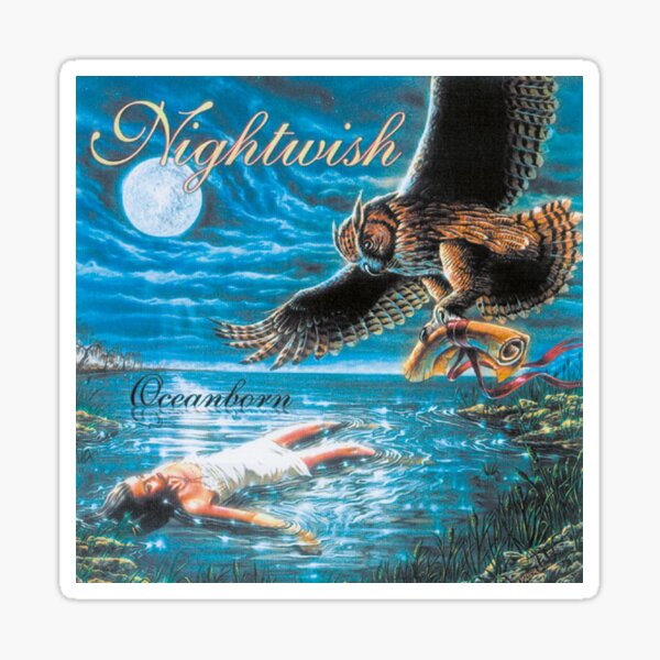 "Nightwish Oceanborn" Sticker for Sale by SharifaAta | Redbubble
