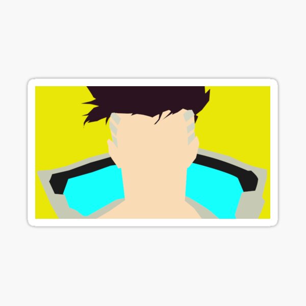 "David from Edgerunners" Sticker for Sale by KiefermanX | Redbubble