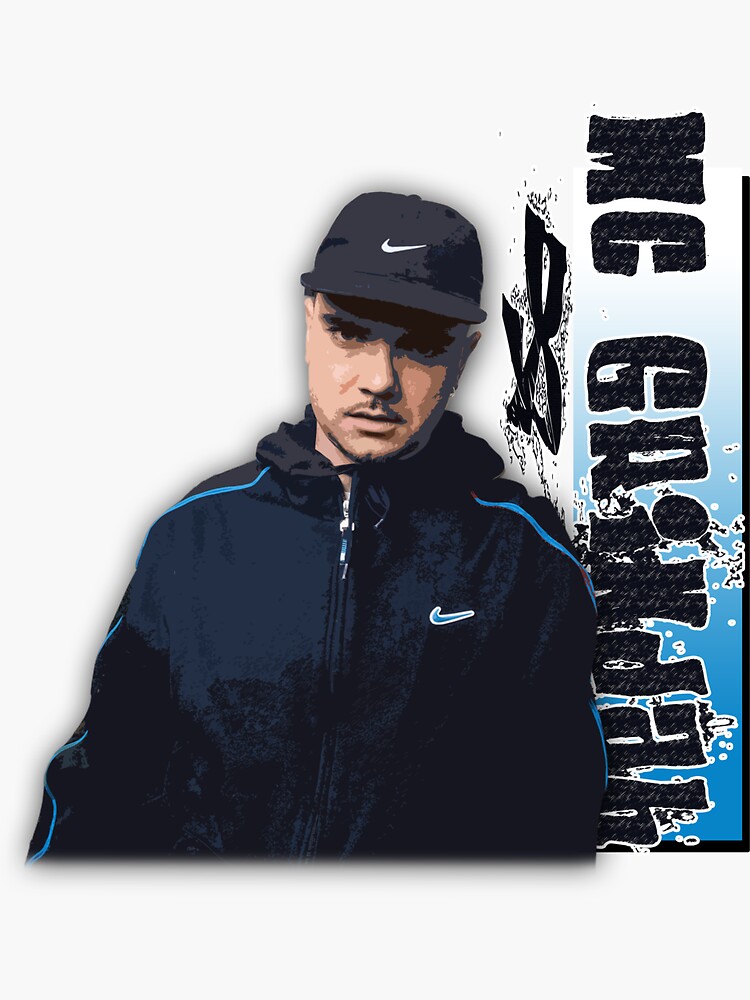 "MC Grindah Kurupt fm" Sticker for Sale by JDempzz | Redbubble