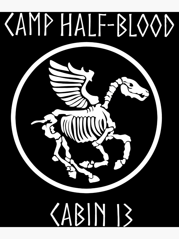 "Percy Jackson Camp half blood cabin thirn" Poster for Sale by ...
