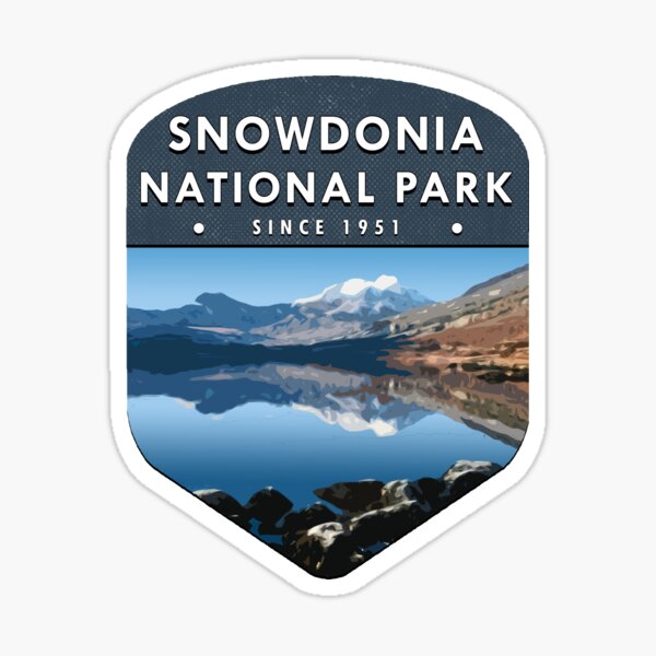 "Snowdonia National Park" Sticker for Sale by tysonK | Redbubble