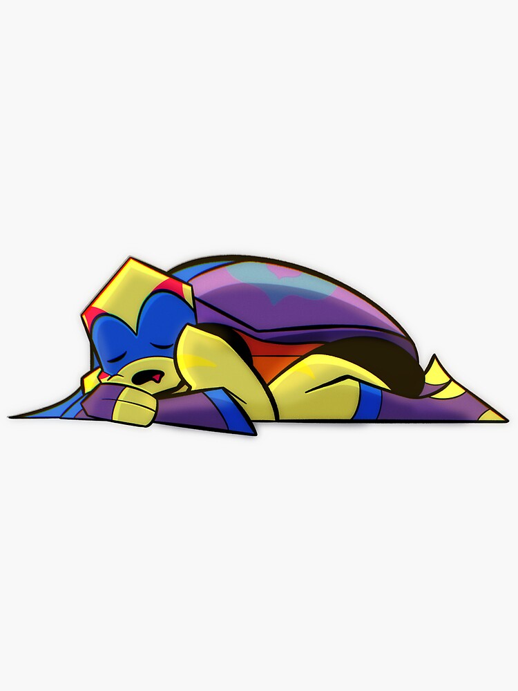 "Sleepy Leo (ROTTMNT)" Sticker for Sale by GoldBolts2003 | Redbubble
