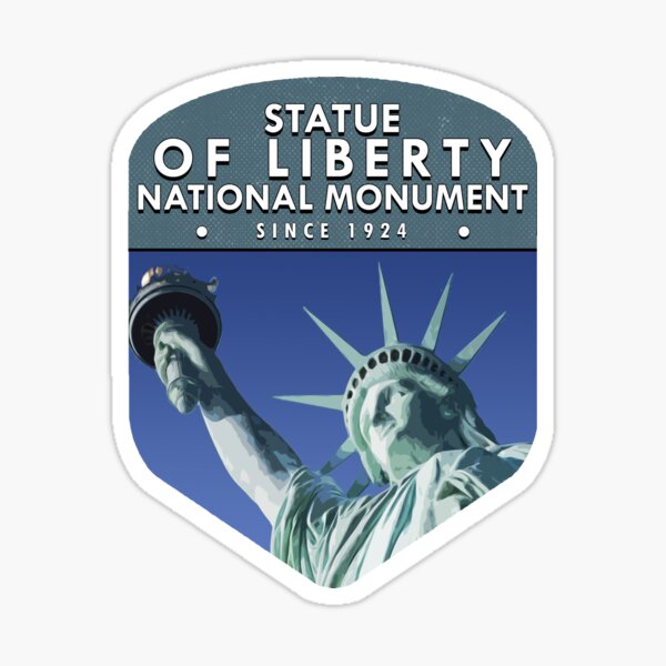 "Statue of Liberty National Monument" Sticker for Sale by tysonK ...