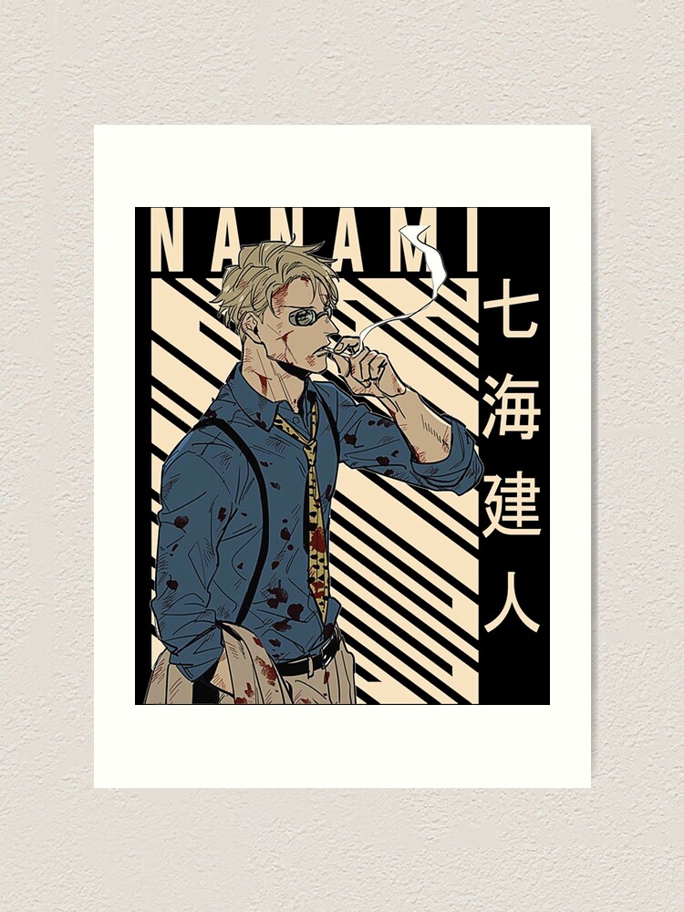 "Nanami Kento - Jujutsu Kaisen " Art Print for Sale by MarianneDevaux ...