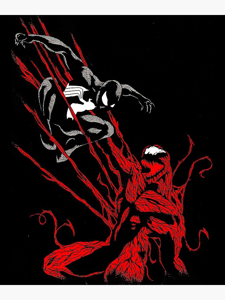 "Sipderman hero Carnage !" Poster for Sale by emilieCharrier | Redbubble