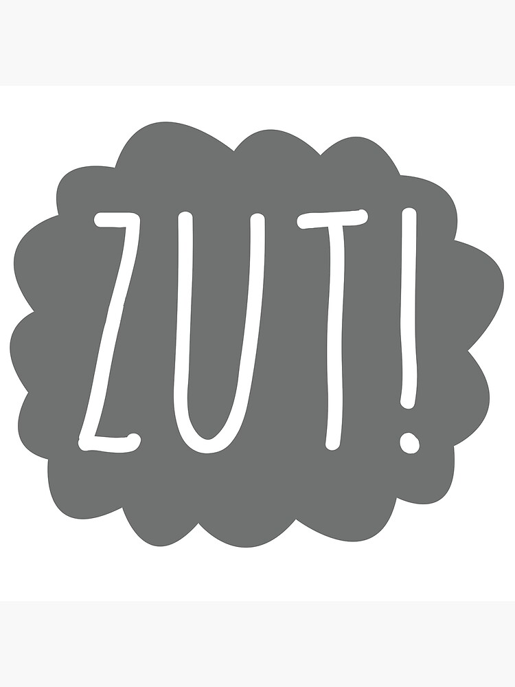 "ZUT! - French" Poster by margindot | Redbubble