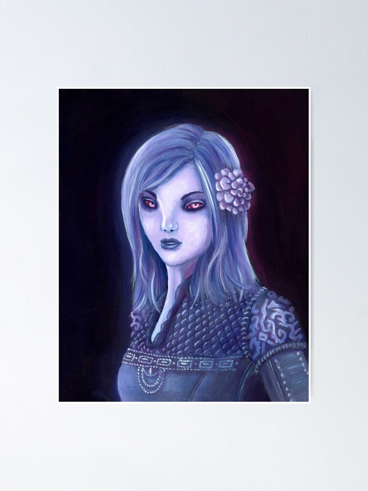 "Vampire of Tamriel" Poster by KatieClarkArt | Redbubble