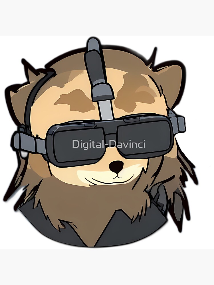 "Red Panda Bear Zoo Animals in VR Metaverse" Poster for Sale by Digital ...
